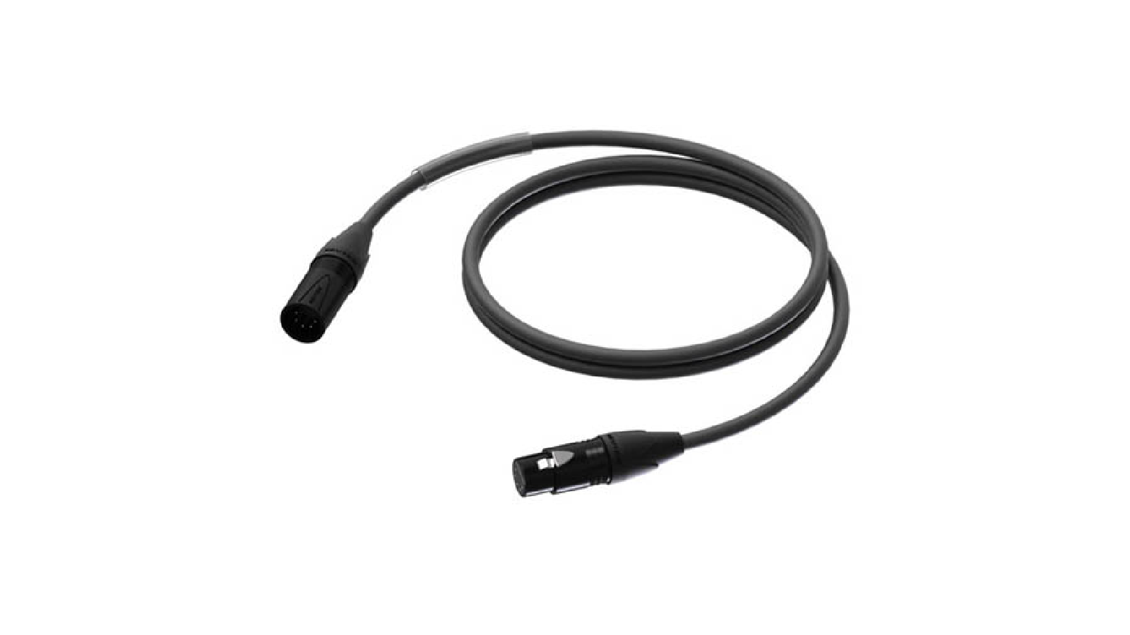 Procab PRD955 AES/DMX cable with Neutrik XLR(F)- XLR(M) 5-pin ...