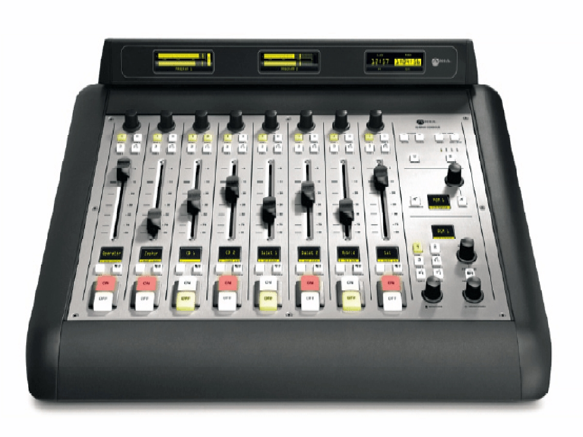 Axia iQ Main Frame 8-fader mixing console - Broadcast Partners