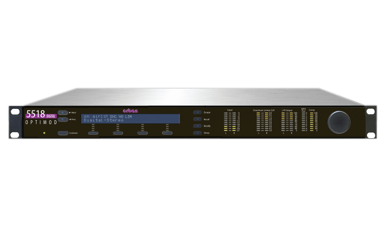 Orban OPTIMOD 5518 – Stereo Encoder & Limiter met RDS/RBDS - Broadcast ...