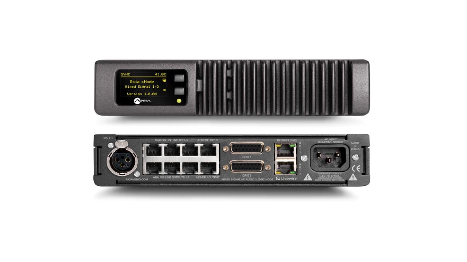 Axia xNode Compact IP – “Mixed-Signal xNode” - Broadcast Partners