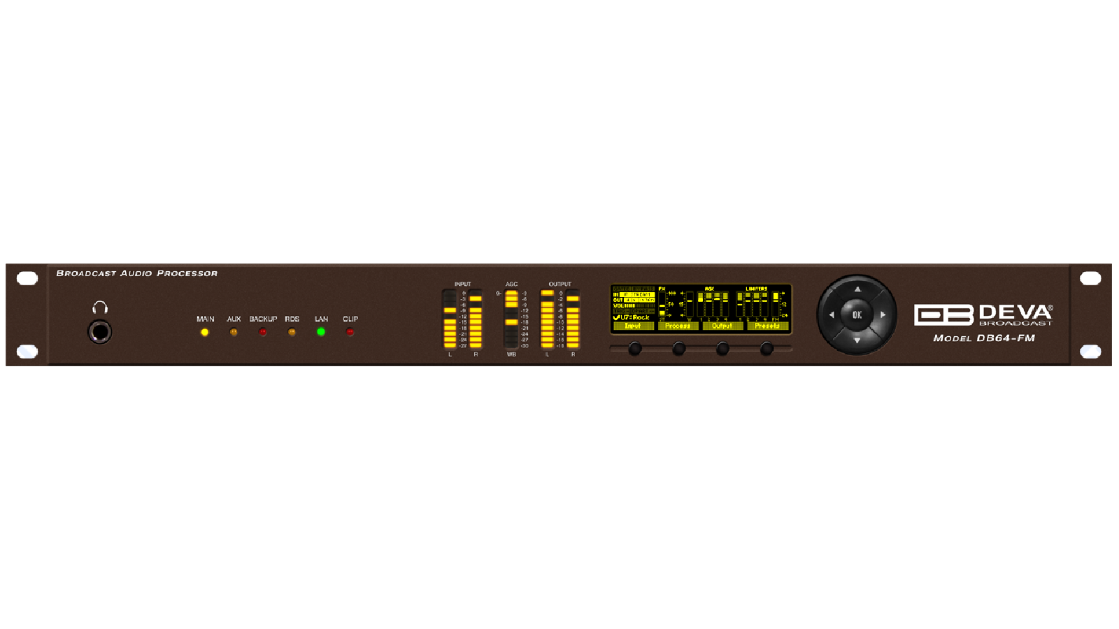 DEVA DB64 Audio Processor incl. RDS/RBDS - Broadcast Partners