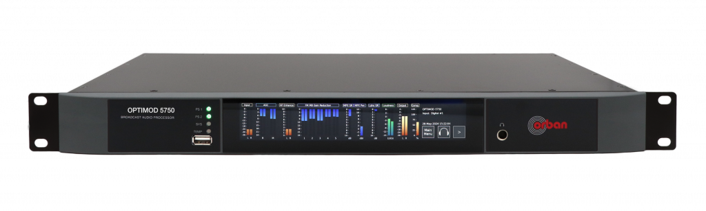 Orban Optimod 5750 – FM, DAB+/HD Audio Processor - Broadcast Partners