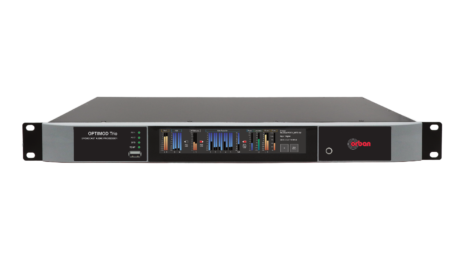 Orban Optimod Trio AM, FM, Digital Audio Processor - Broadcast Partners